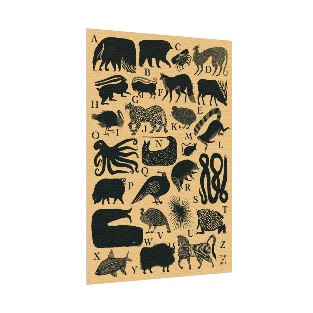 Animal Alphabet Prints – Sailors Jail Gallery