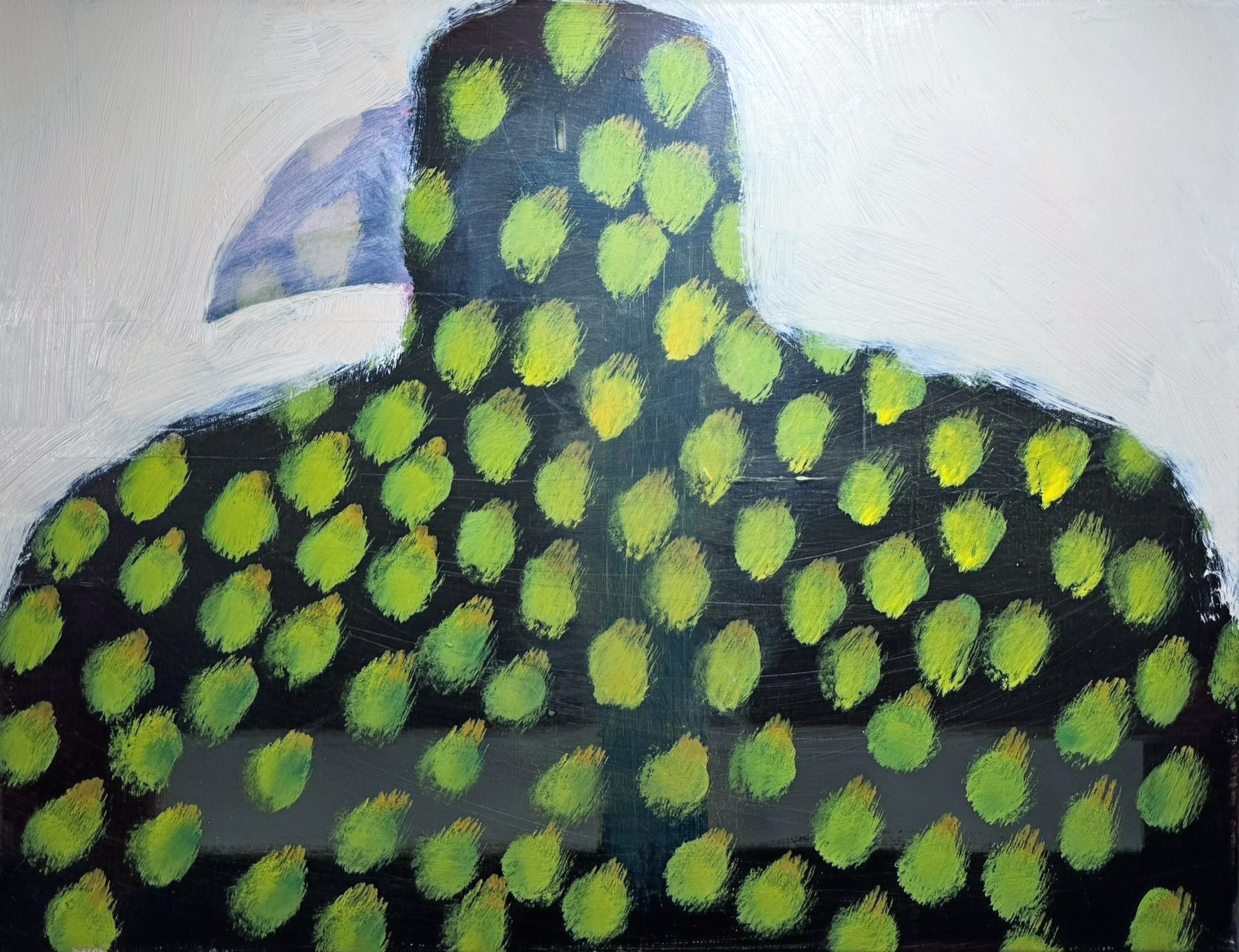 Neil Mcleod Original Oil Painting on Canvas – Sailors Jail